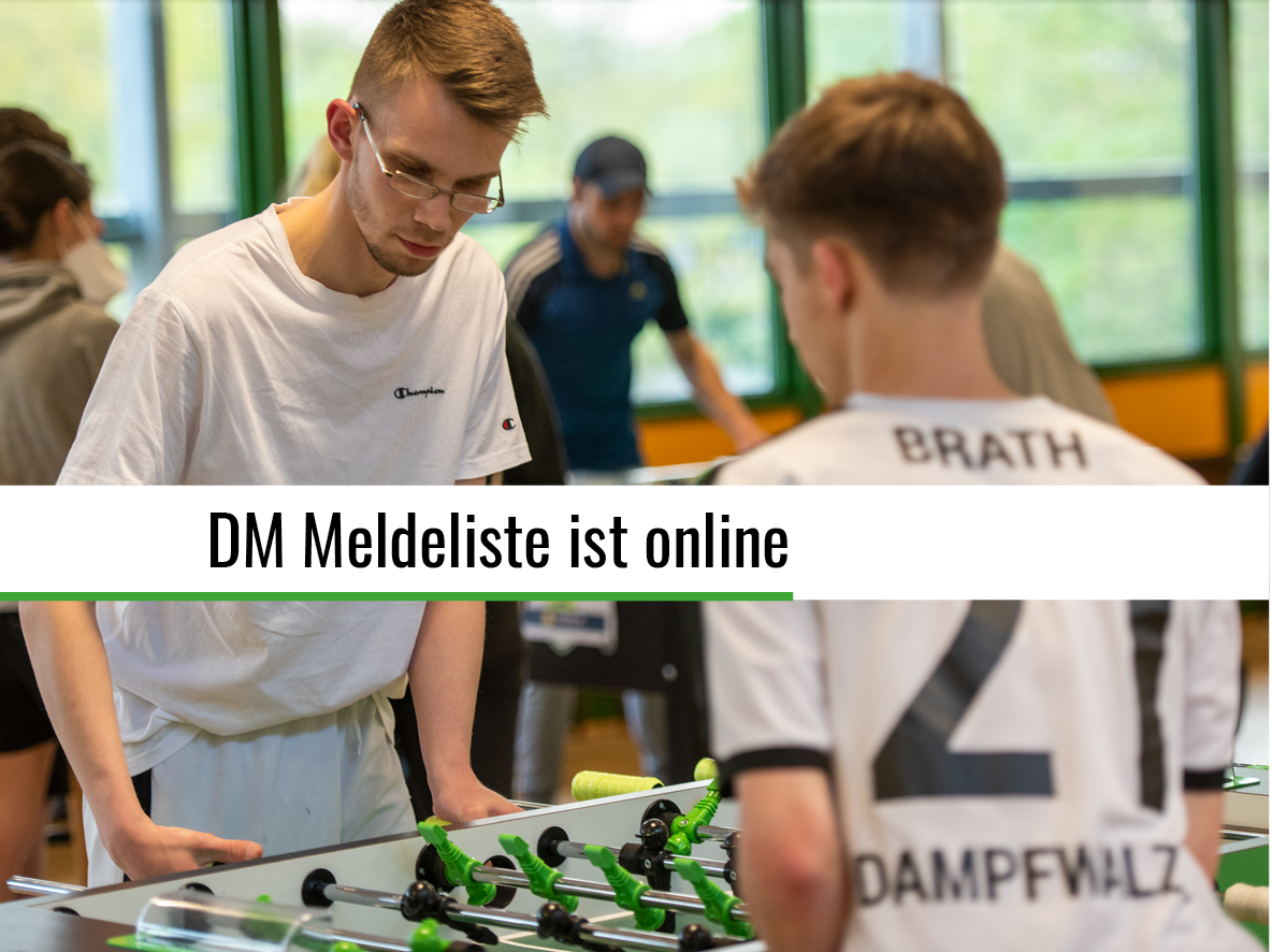 Die qualifizierten Teilnehmer der DM 2023 stehen fest – DTFB.de