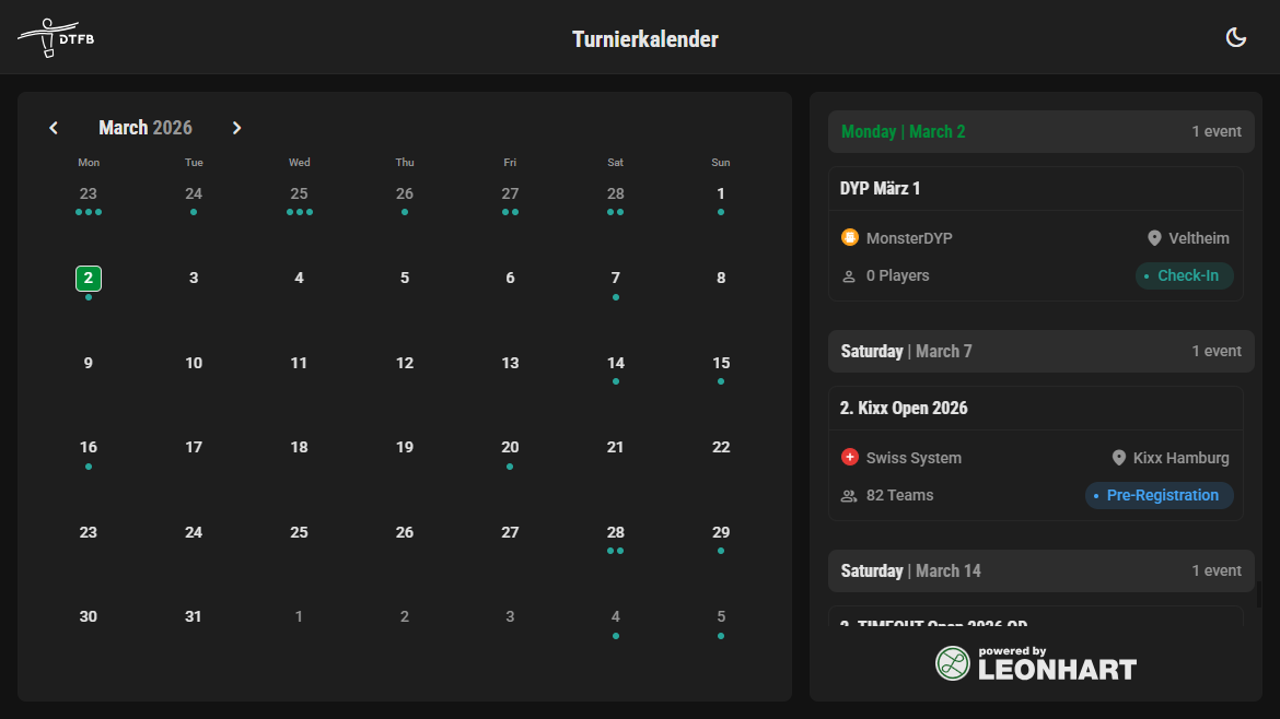 Tschüss TiFu, hallo Zukunft! 🚀 Das neue DTFB-Kickertool powered by ...